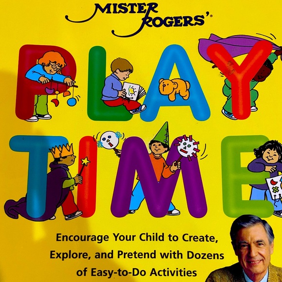Other | Mister Rogers Play Time Book By Fred Rogers Like New Condition ...